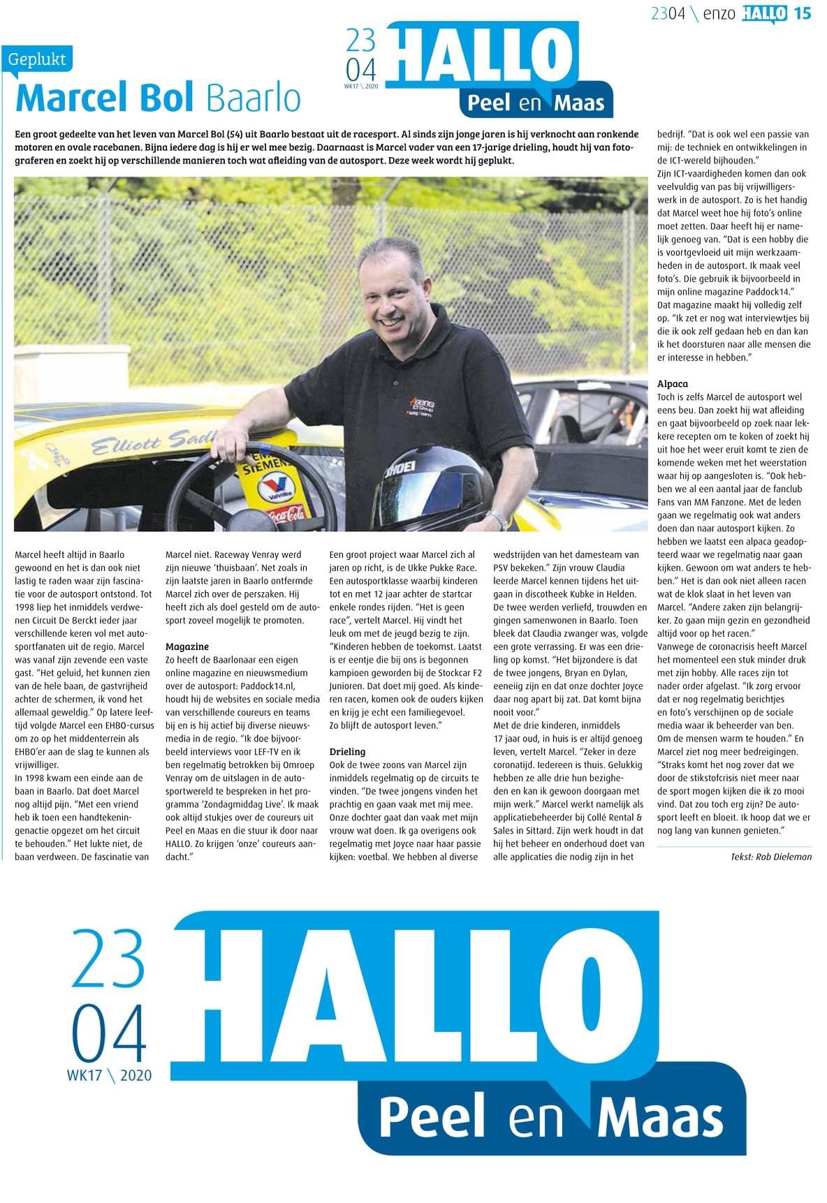 Marcel Bol – RacefanRon